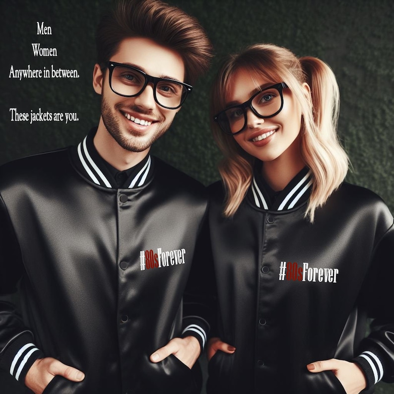 Decades Forever Satin Baseball Jackets - Etsy