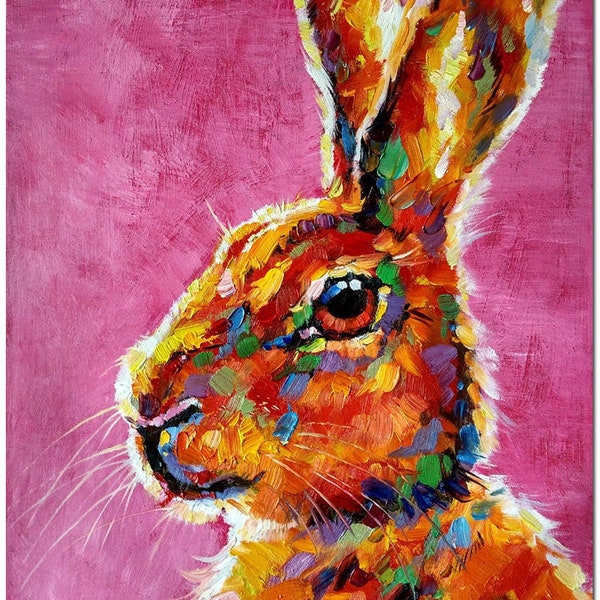 Bunny Art Print - Etsy