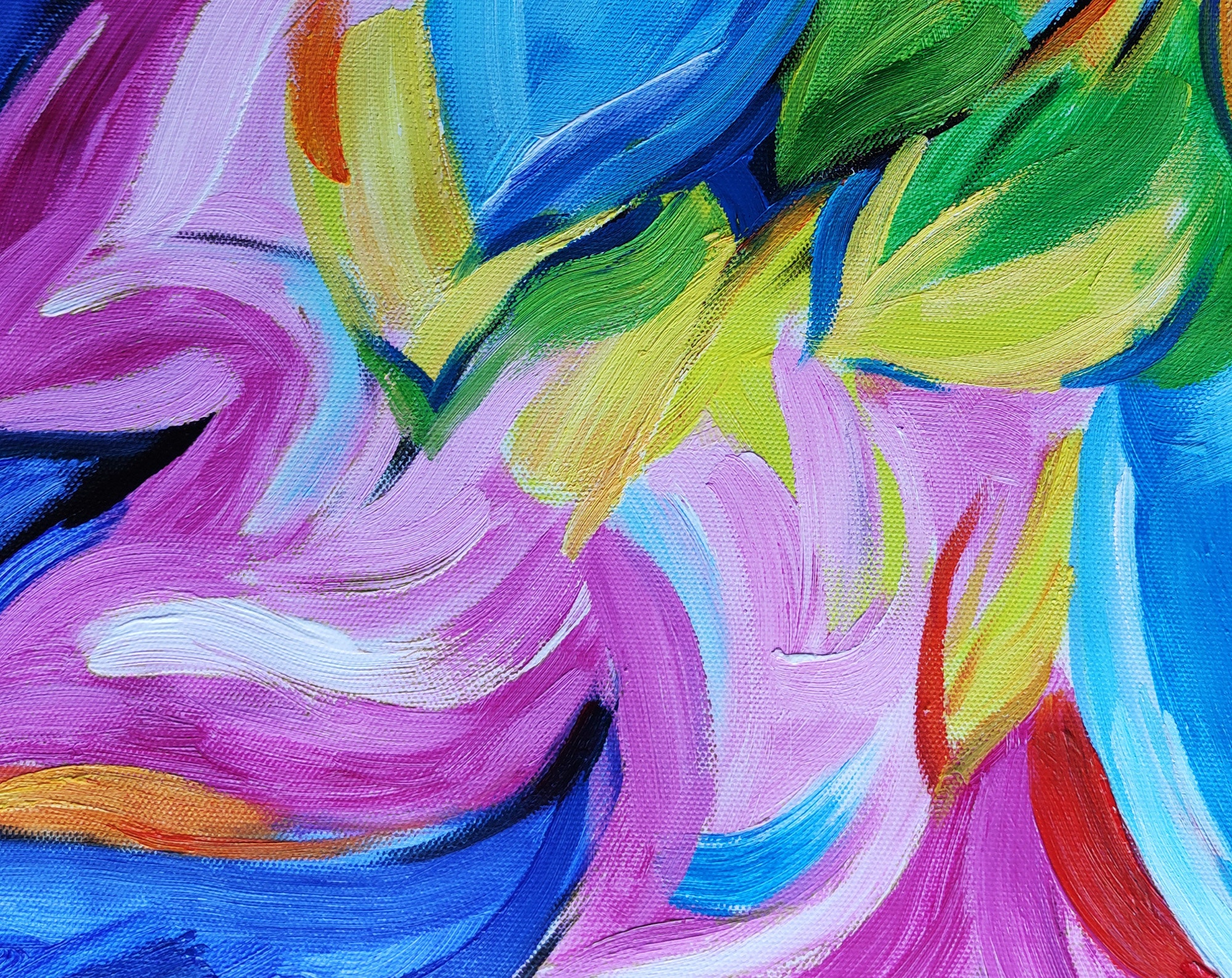 Hand Painted Impressionist Eagle Painting on Canvas Modern - Etsy UK