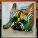 Hand Painted Bulldog Dog Painting on Canvas Contemporary - Etsy