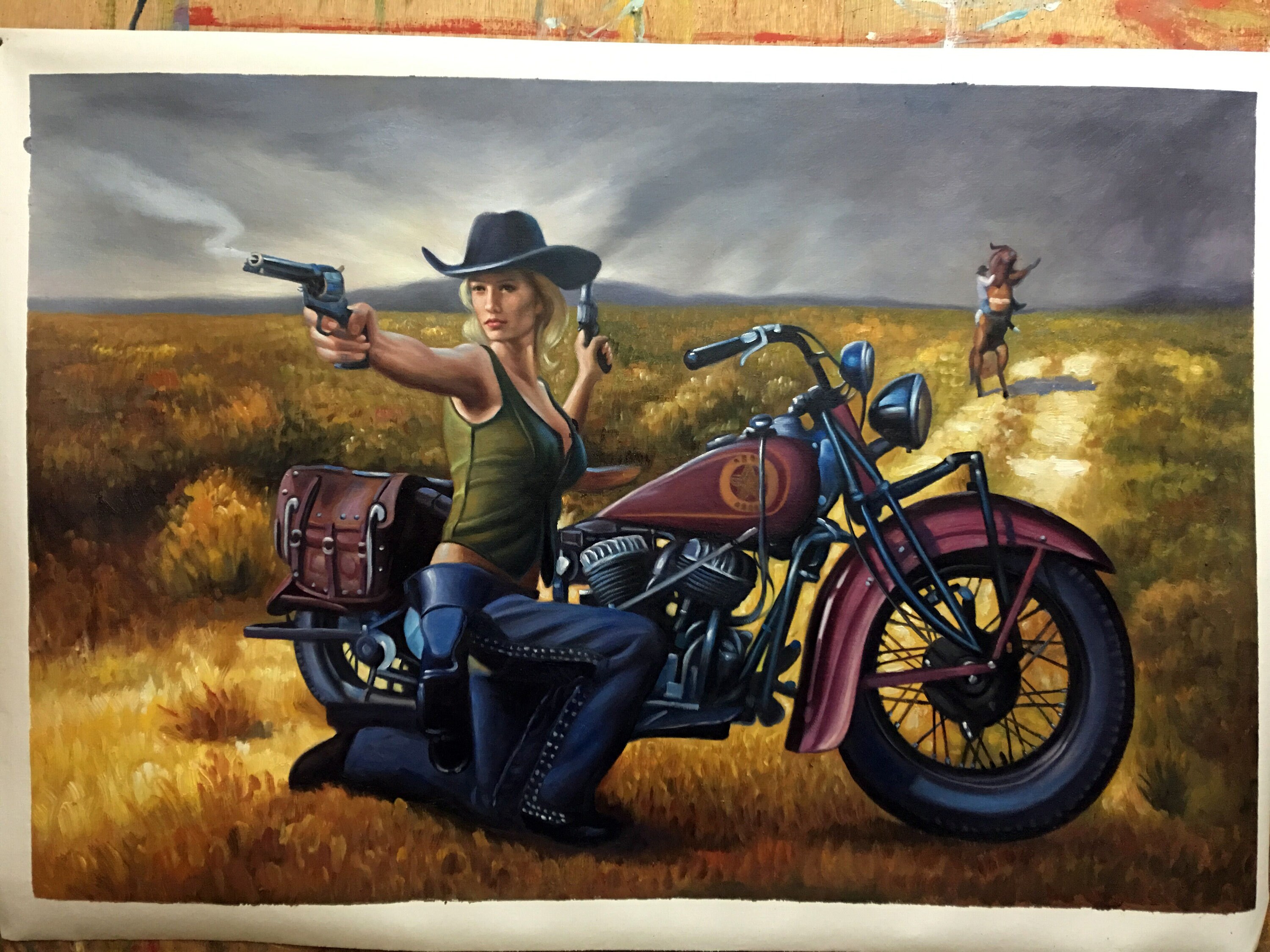 Hand Painted Custom Oil Painting (paint From Photo), Commission ...