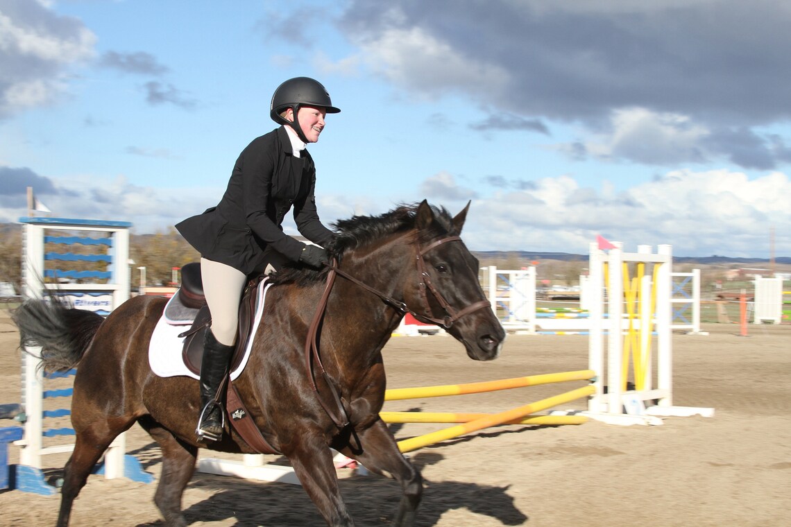 100% Hand Painted Commission Horse Racing Rider Oil Painting - Etsy