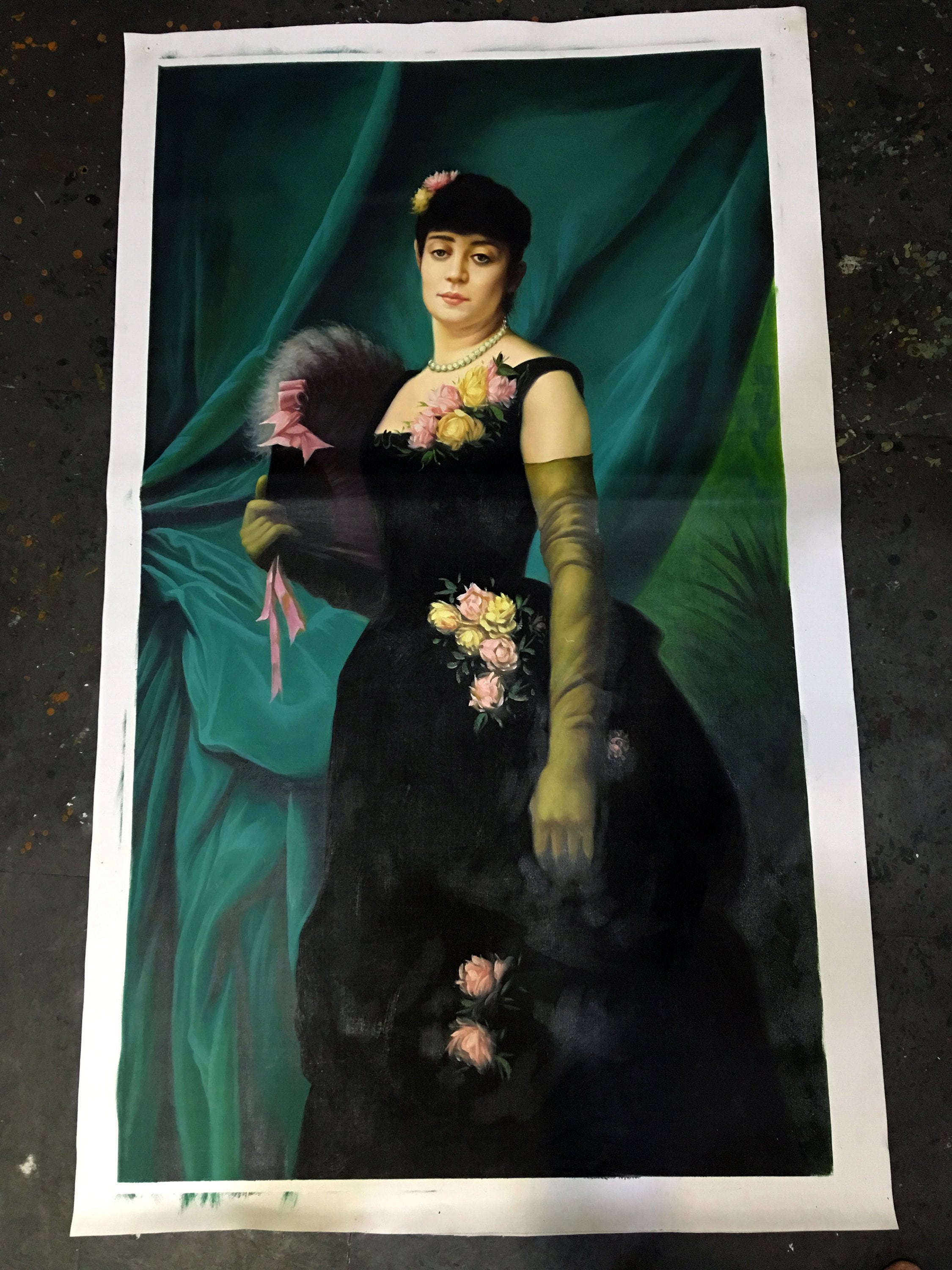 Hand Painted Custom Oil Painting (paint From Photo), Commission ...