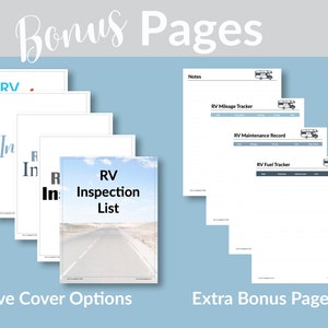 RV Printable Inspection Checklists | RV Planning | RV Purchase List ...