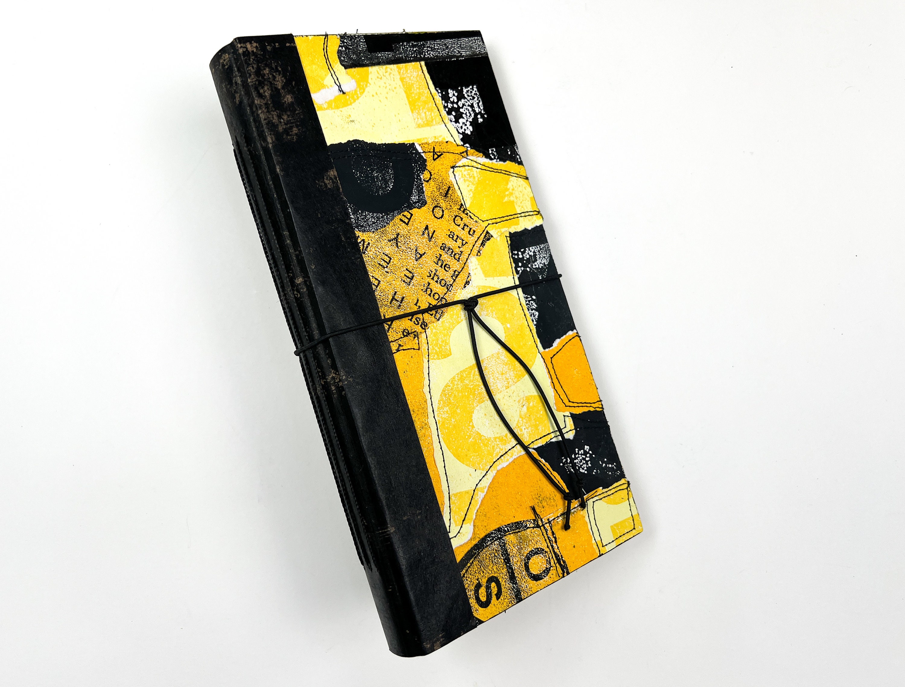 Handmade Junk Journal, Hand Painted and Distressed Art Journal ...