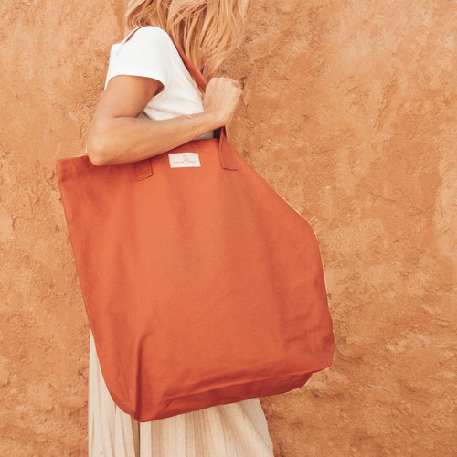 OTTO Project Animal Fawn Bag With Printed Lining and Printed | Etsy