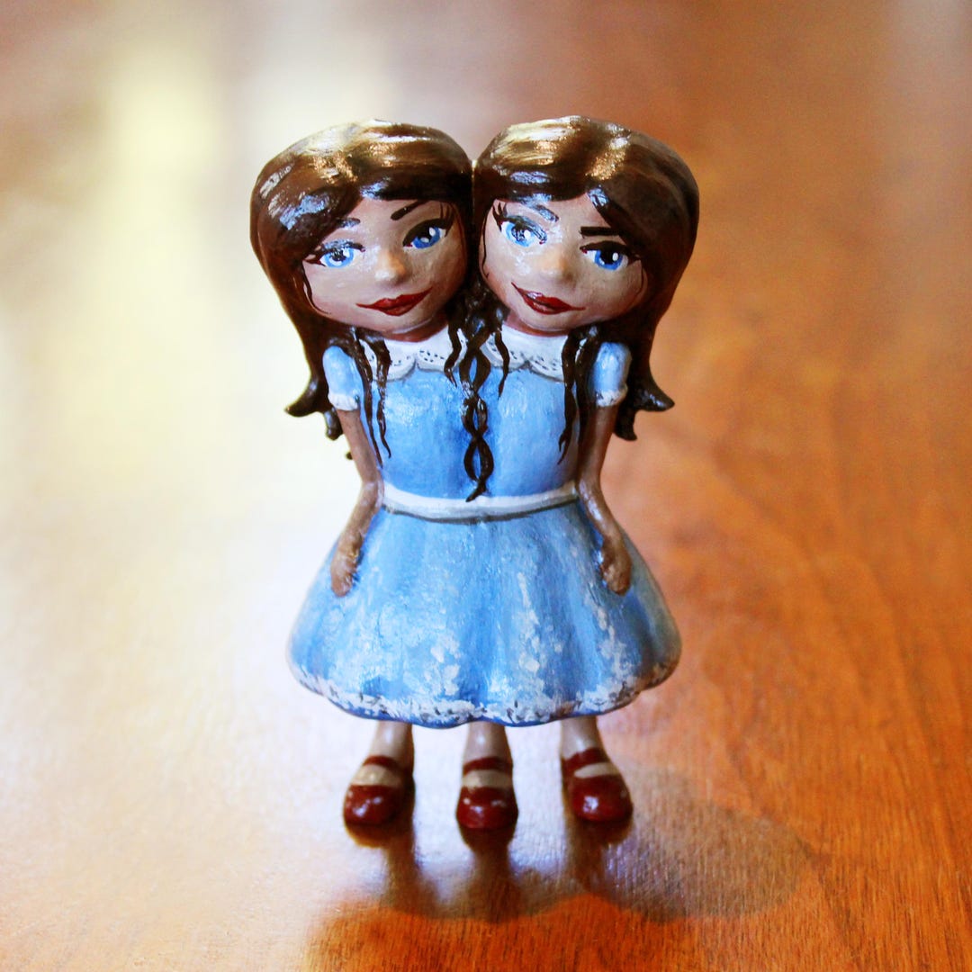 Conjoined Twins - 10 Cm - 3D Printed, Hand Painted, Art Doll - Etsy
