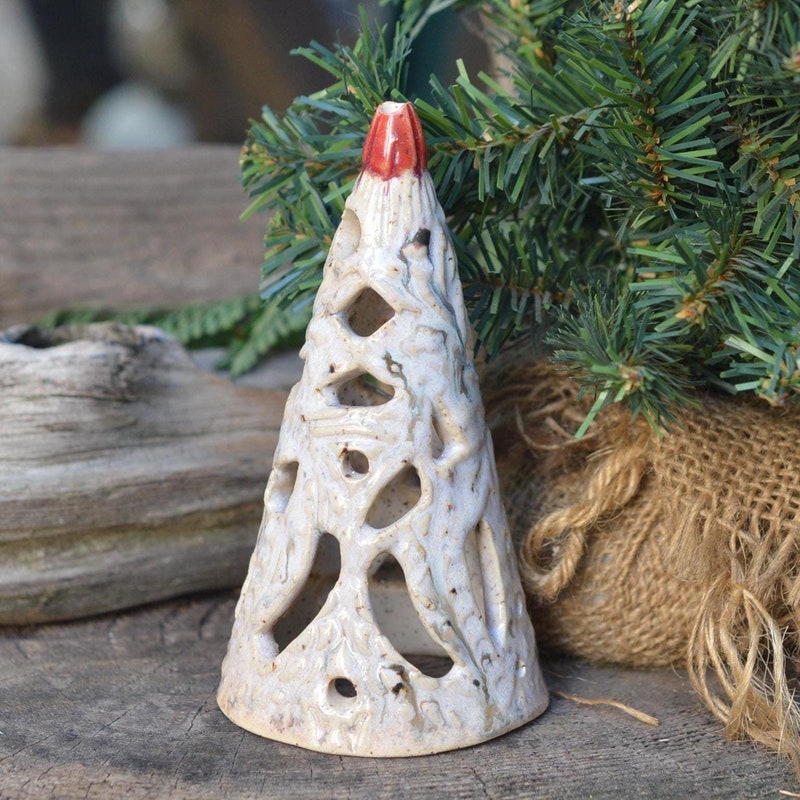 Pottery Luminary - Etsy