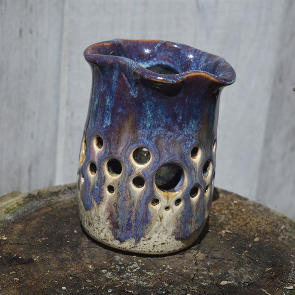 Pottery Luminary - Etsy