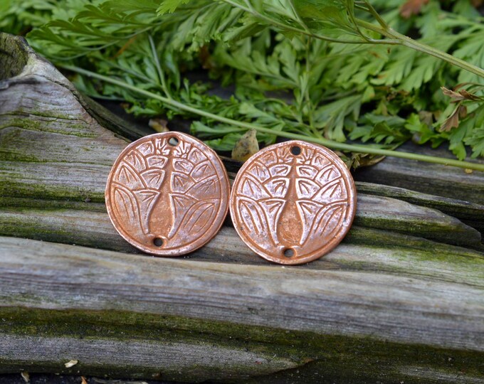 Japanese Crest- Handmade Copper Components - Etsy