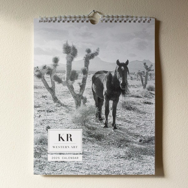 2025 Western Calendars - Etsy UK