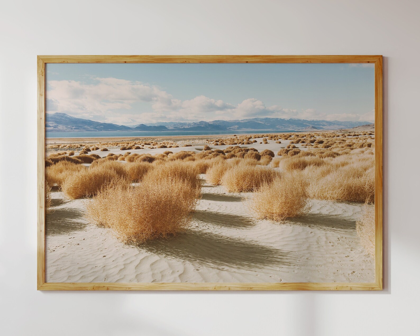 Southwest Tumbleweed Landscape Desert Art Print Western - Etsy