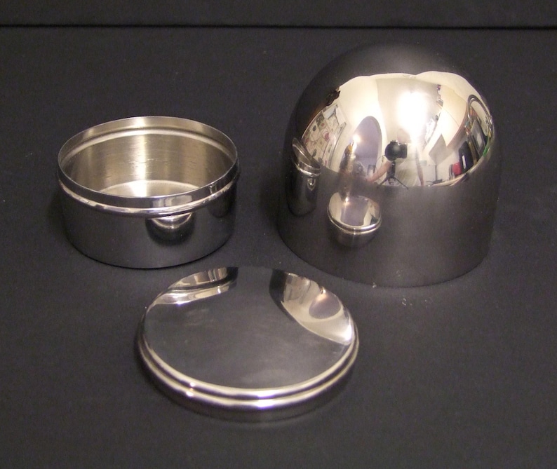 1920s DGRM Zeppelin Chrome Plated Original Cocktail Shaker 9 Inches ...