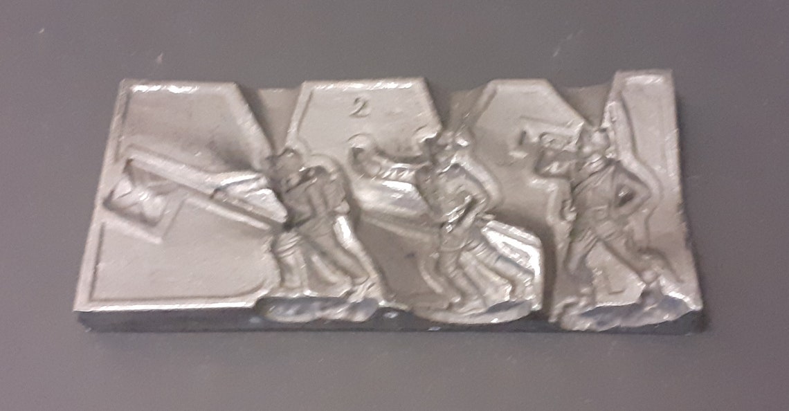 Civil war lead soldier metal mold casting | Etsy