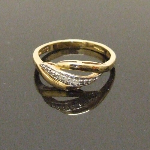 Gold Wave Ring 9ct Gold Wave Ring Surfer Girl Ring Ring | Etsy