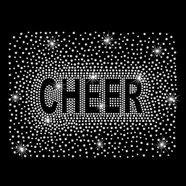 Cheer Rhinestone - Etsy