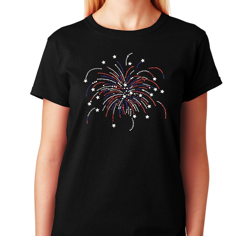 Fireworks Tshirt - Etsy