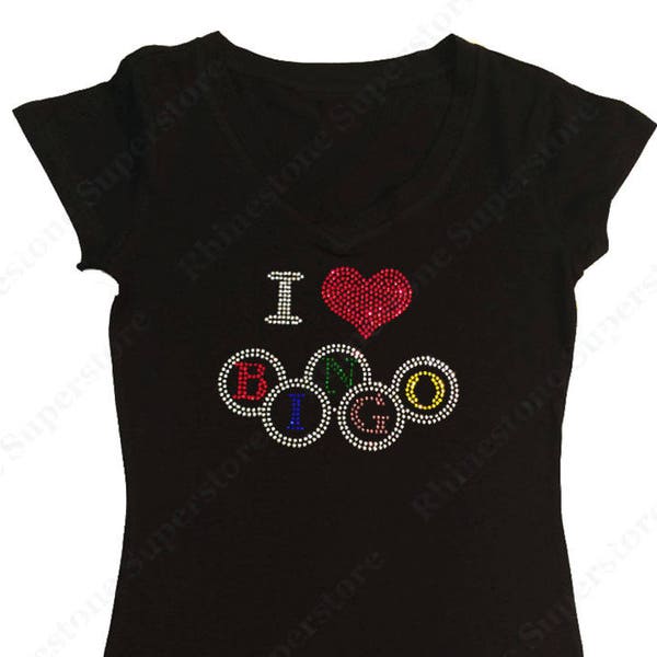 Rhinestone Shirt - Etsy