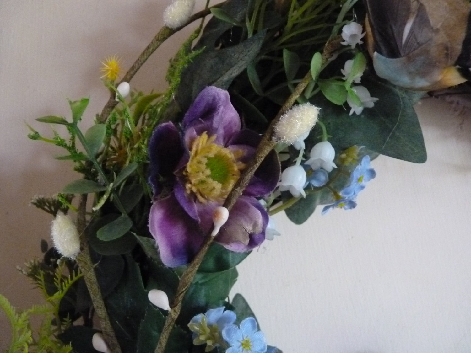 Spring Wreath 13inch Easter Wreath Country Wreath - Etsy