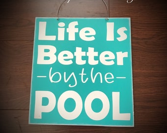 Pool decor | Etsy