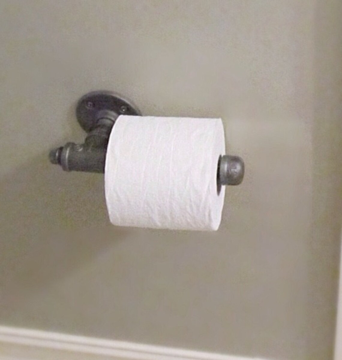 Industrial Pipe Paper Holder - Etsy