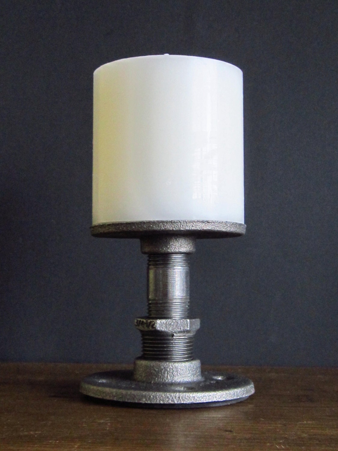 Industrial Pipe Candle Holder Medium - Etsy