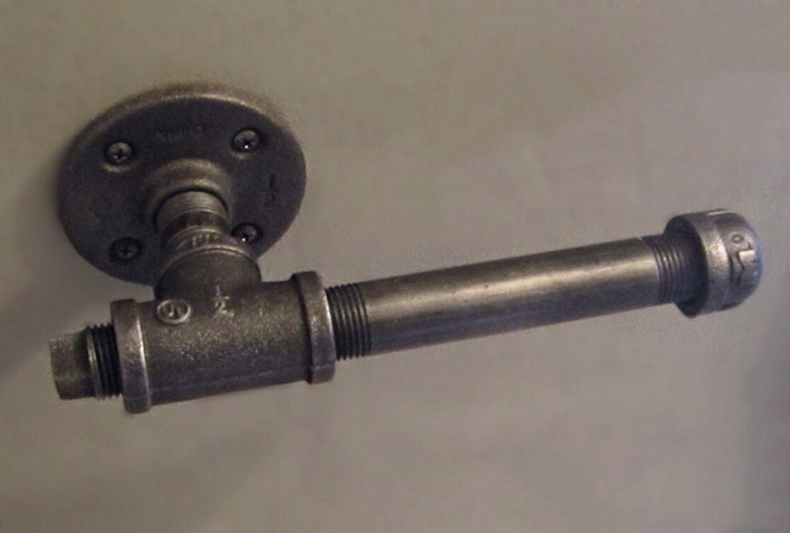 Industrial Pipe Paper Holder - Etsy