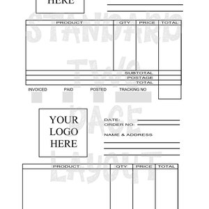 Order Book - Spiral Bound Order Book - Custom Order Book - Small ...