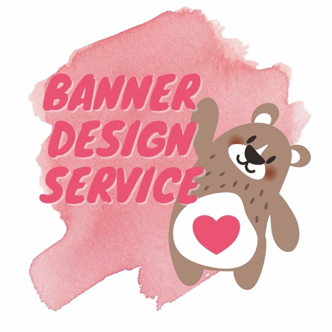 Custom Banner Design for Social Media, Etsy Stores & Websites - Custom ...