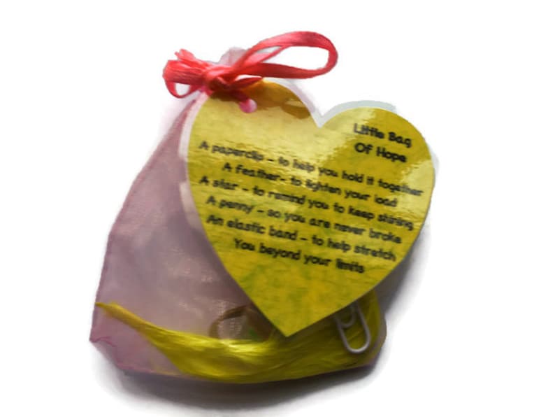 Little Bag of - Friendship Bag - Bag of Love - Happiness - Bag of Hope ...