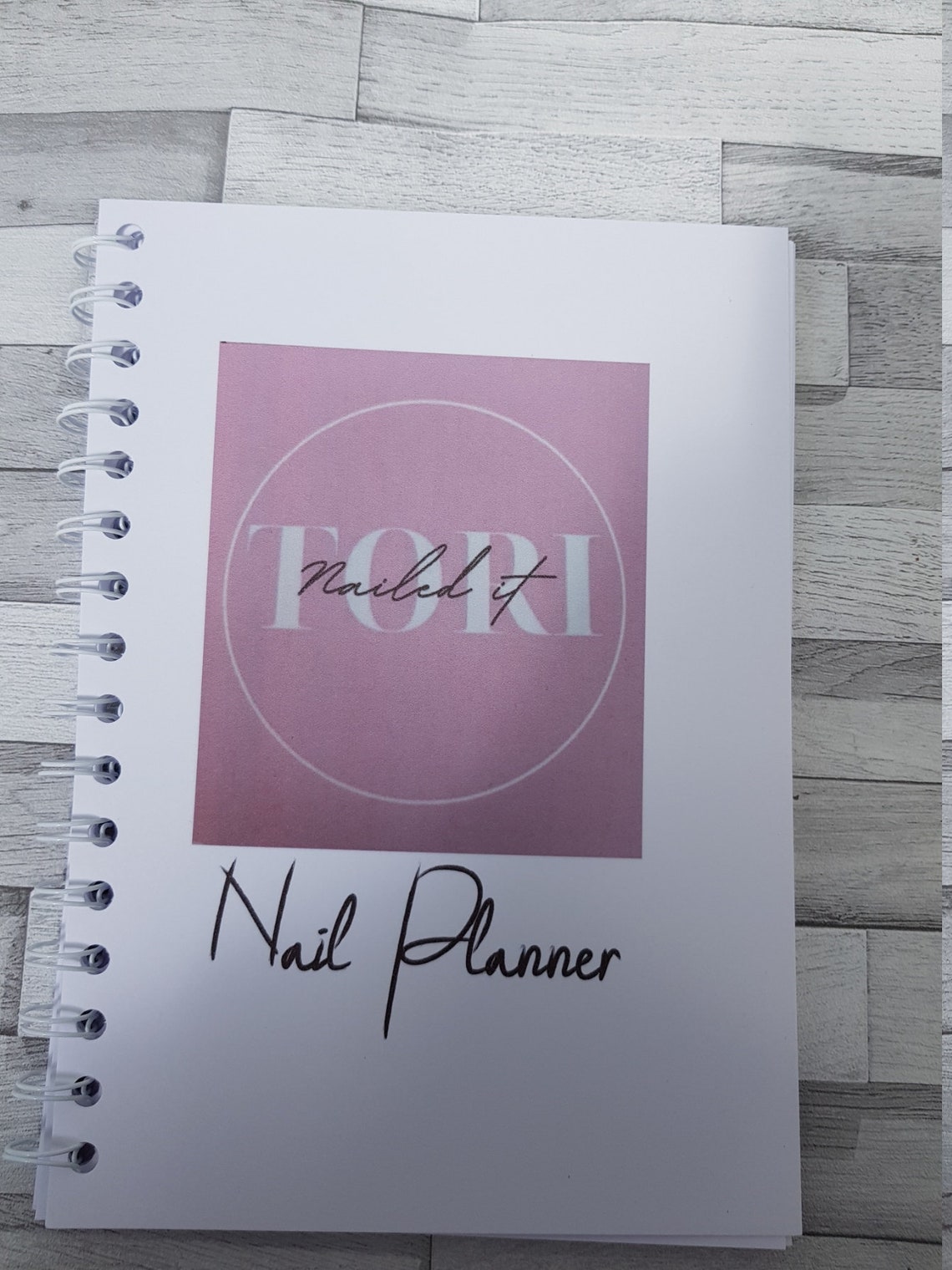 Nail Art Planning Book Nail Technician Design Book Beauty | Etsy