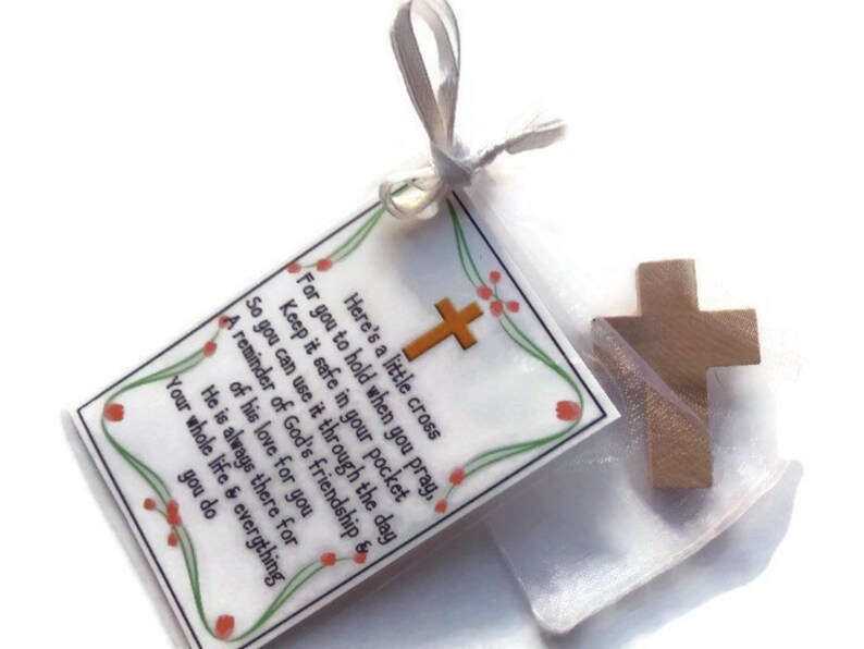 Cross In My Pocket Faith Cross Religious Gift God/Jesus | Etsy