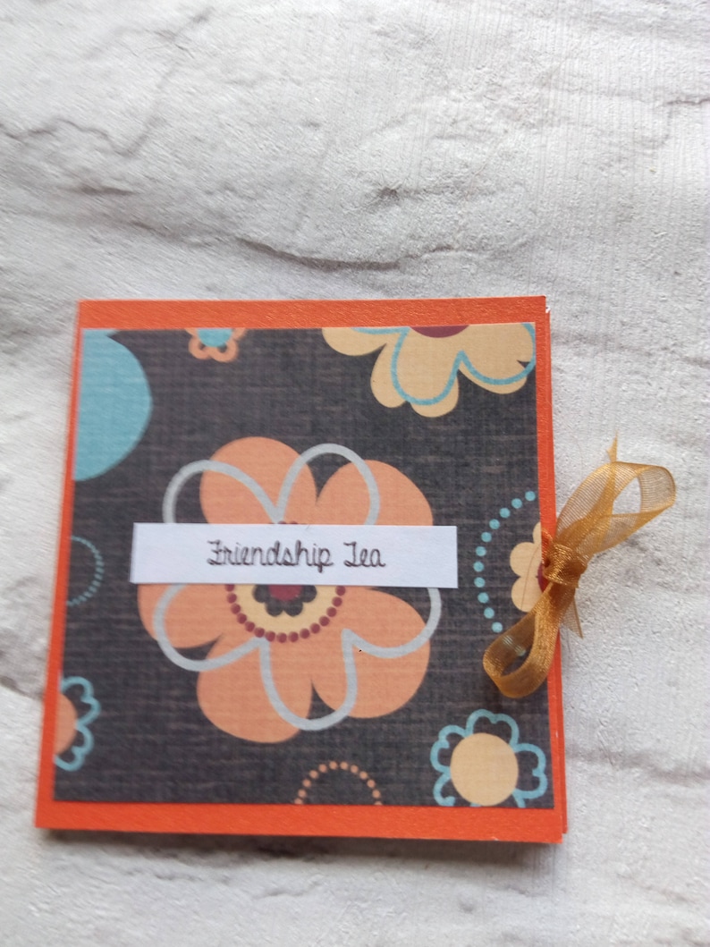 Friendship Tea Friendship Gift Gift for Friend Teabag | Etsy UK