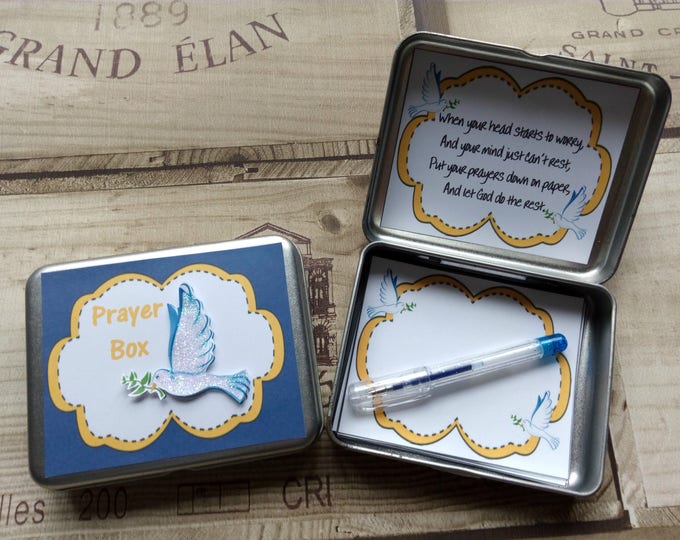 Prayer Box Printable | Altoid Tin Diy | Kids Craft | Sunday School ...