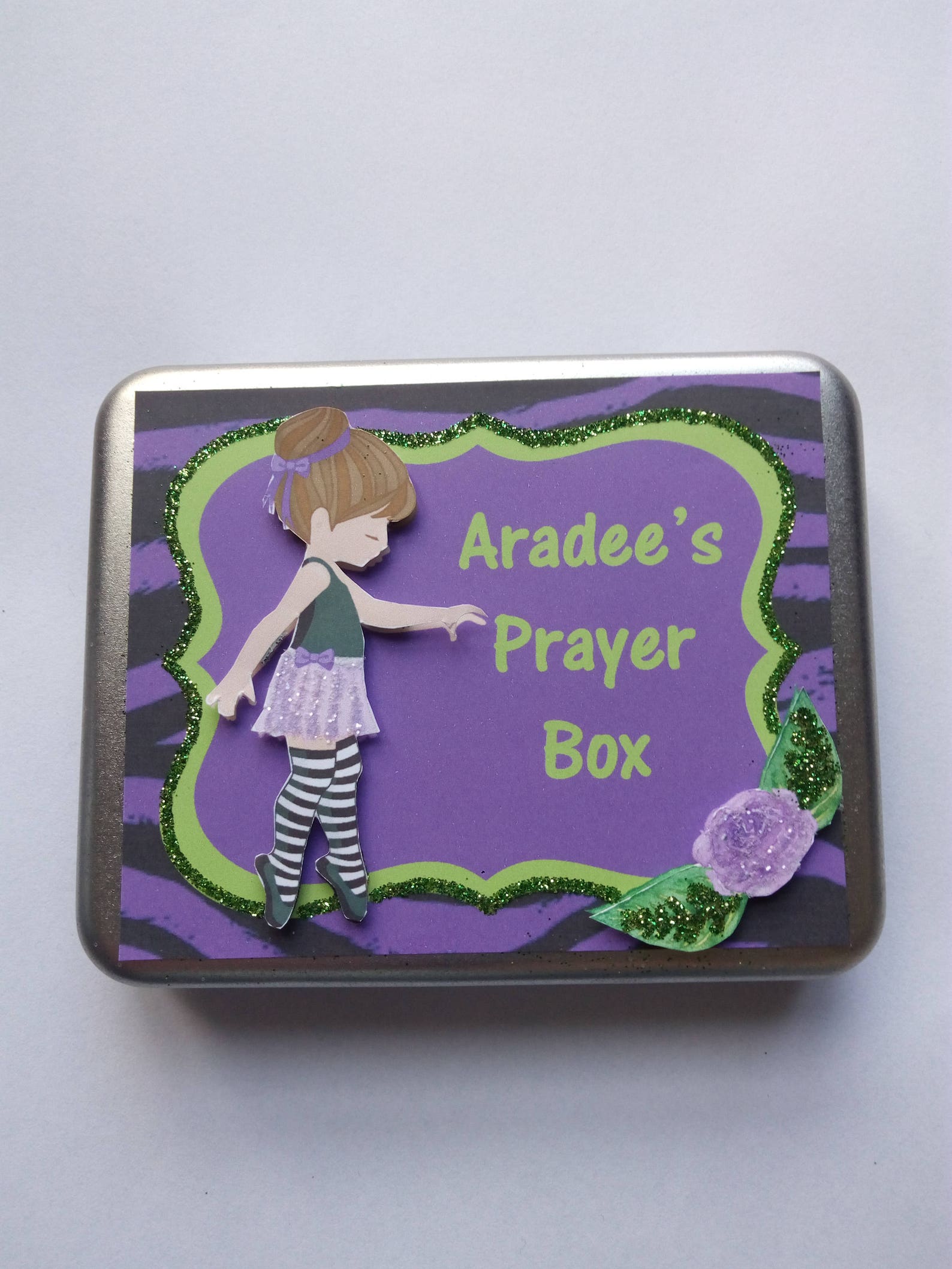 Prayer Tin Christening Gift Religious Box - Etsy UK