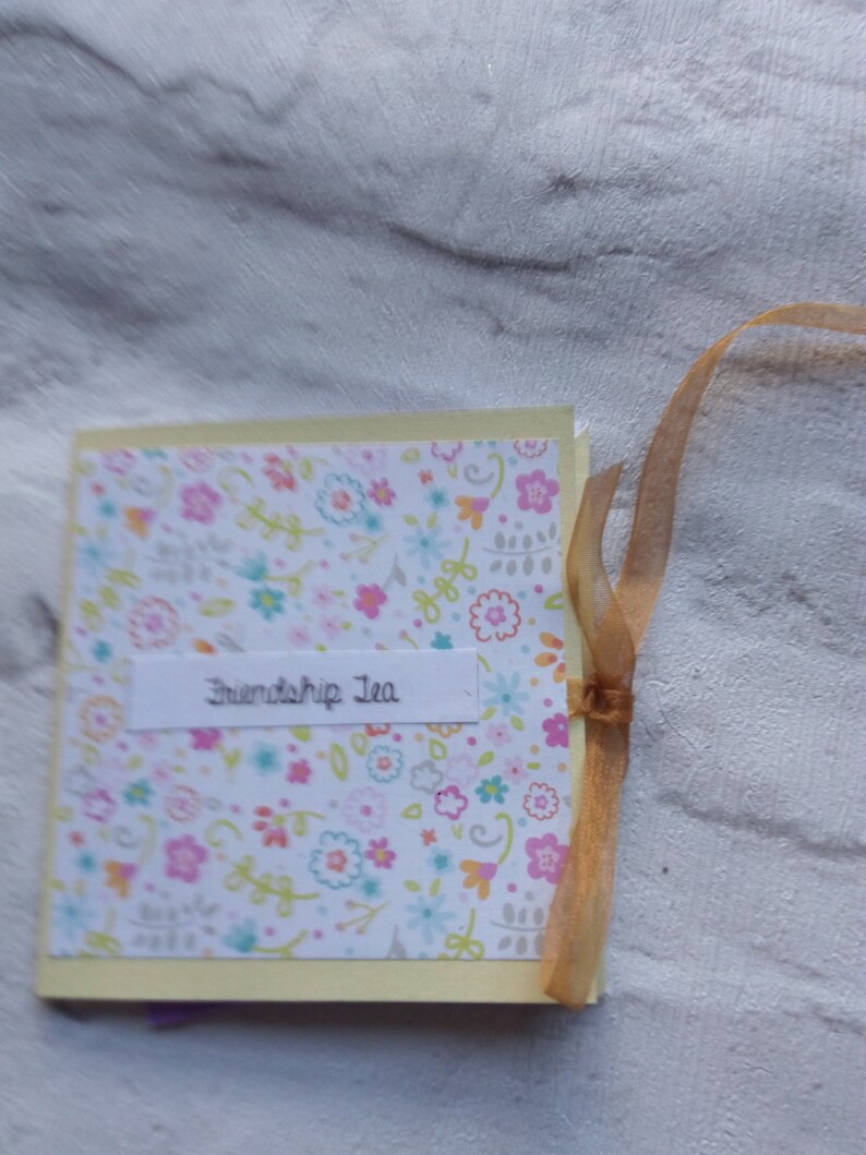Friendship Tea Friendship Gift Gift for Friend Teabag | Etsy