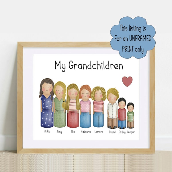 Peg Family Portrait - Etsy