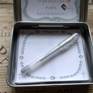 Prayer Tin - Prayer Box - Personalised Prayer Tin - Communion Prayer ...