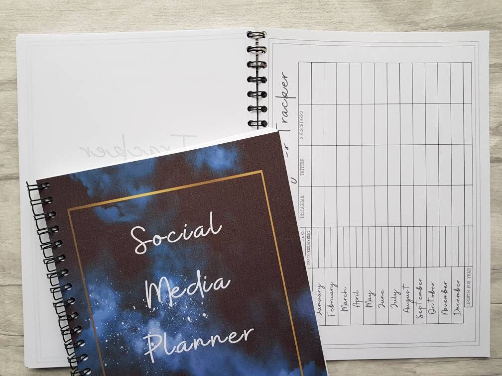 Social Media Post Ideas Planner Small Business Planner | Etsy