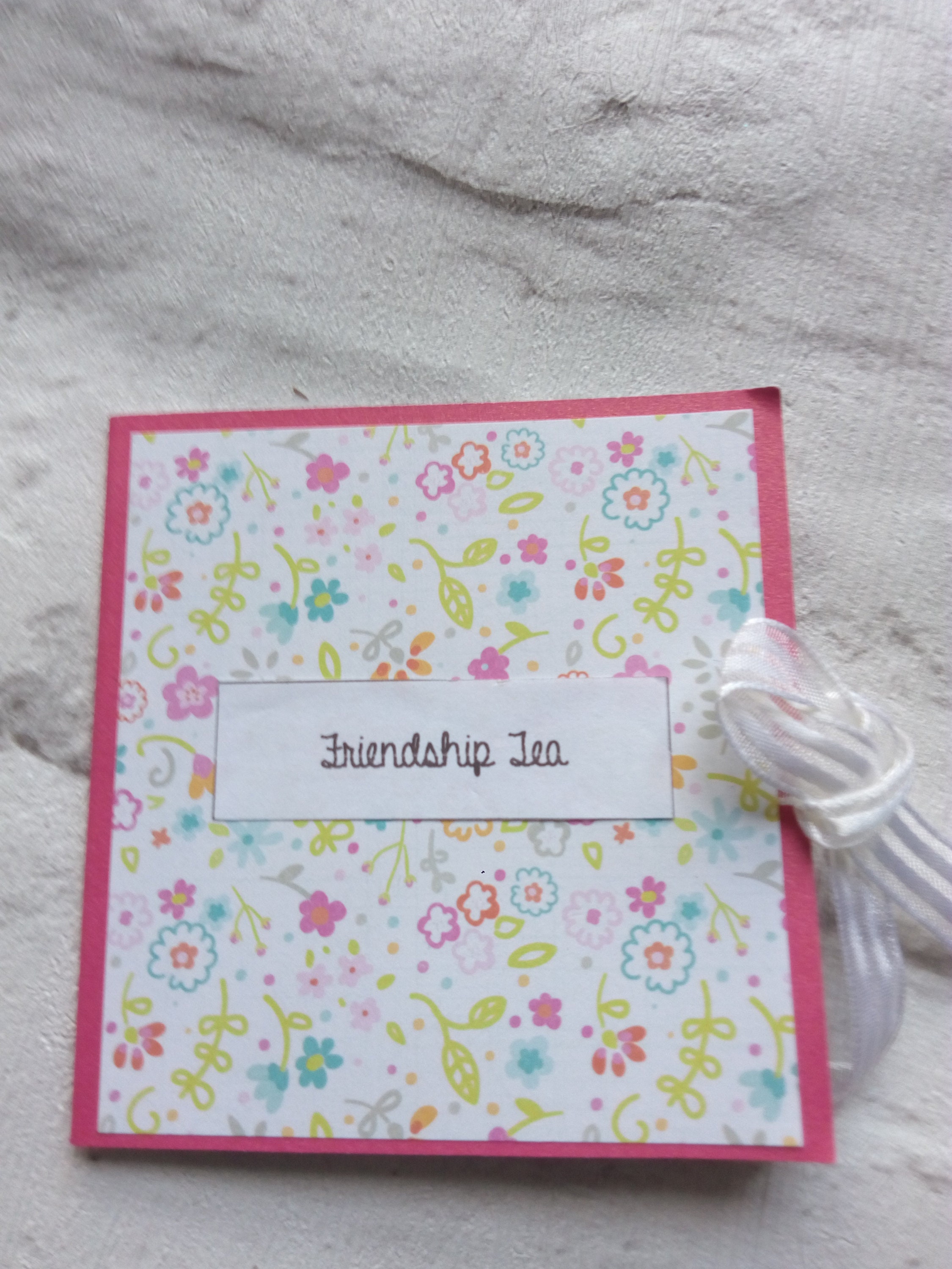 Friendship Tea Friendship Gift Gift for Friend Teabag | Etsy UK