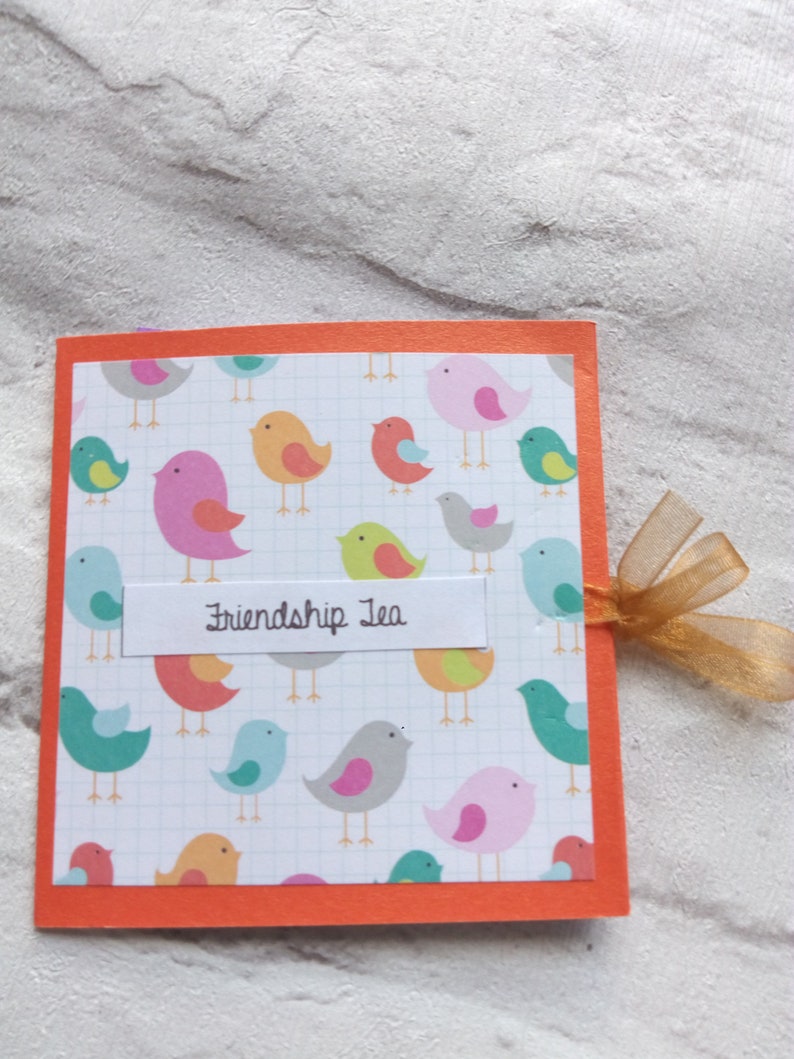 Friendship Tea Friendship Gift Gift for Friend Teabag | Etsy