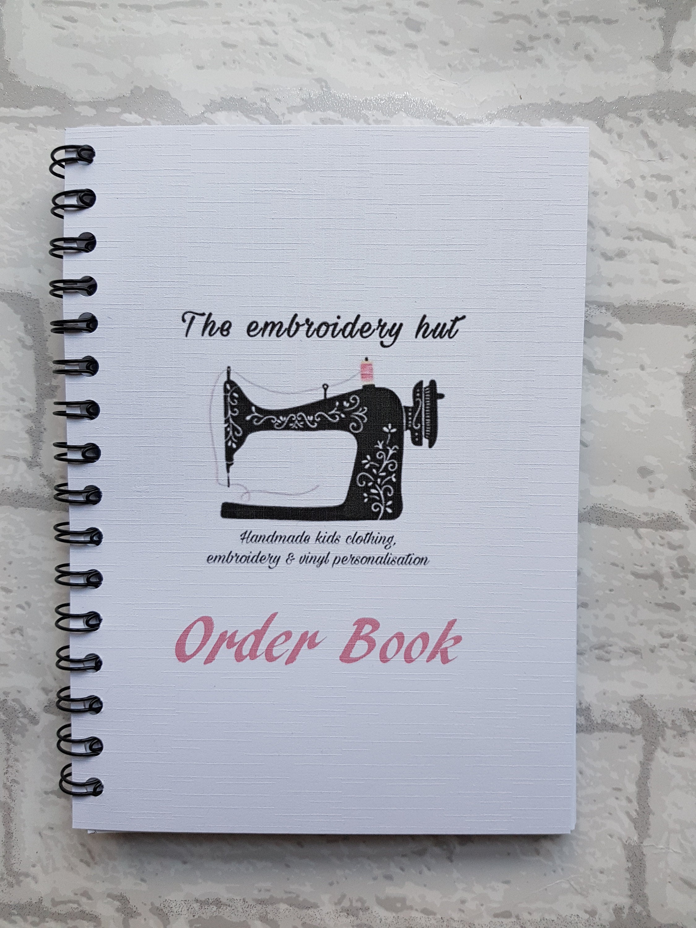 Order Book Spiral Bound Order Book Custom Order Book | Etsy
