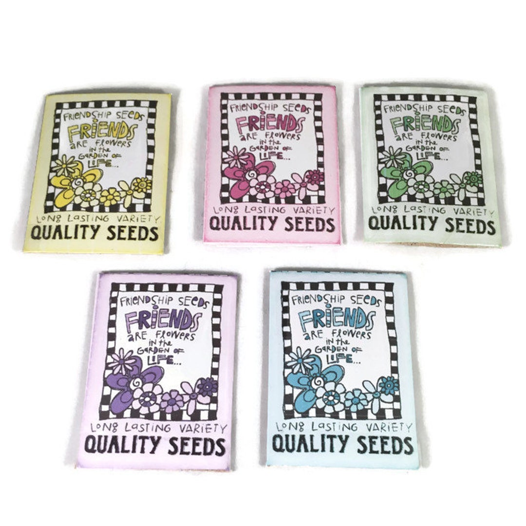 Friendship Seeds - Mini Seed Pack - Wild Flower Seeds - Seed Pack ...