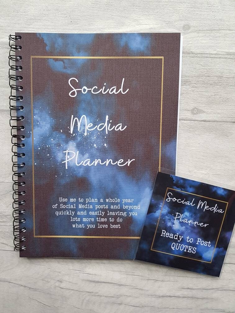 Social Media Post Ideas Planner Small Business Planner | Etsy