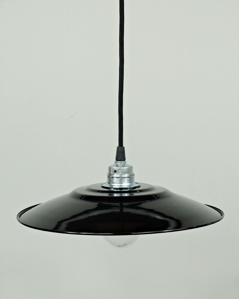 Industrial Factory Shade Enamel Ceiling Lighting - Etsy
