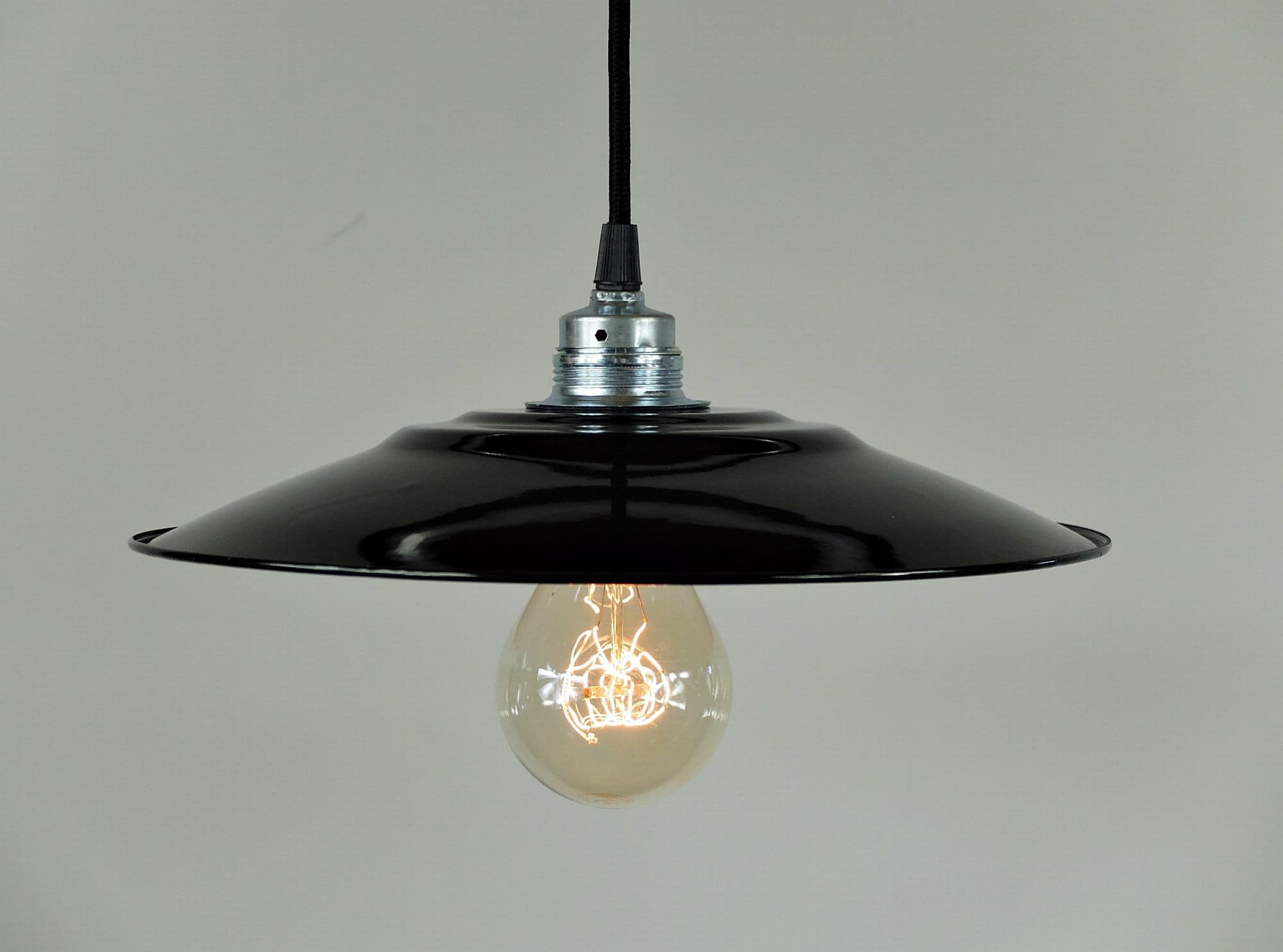 Industrial Factory Shade Enamel Ceiling Lighting | Etsy