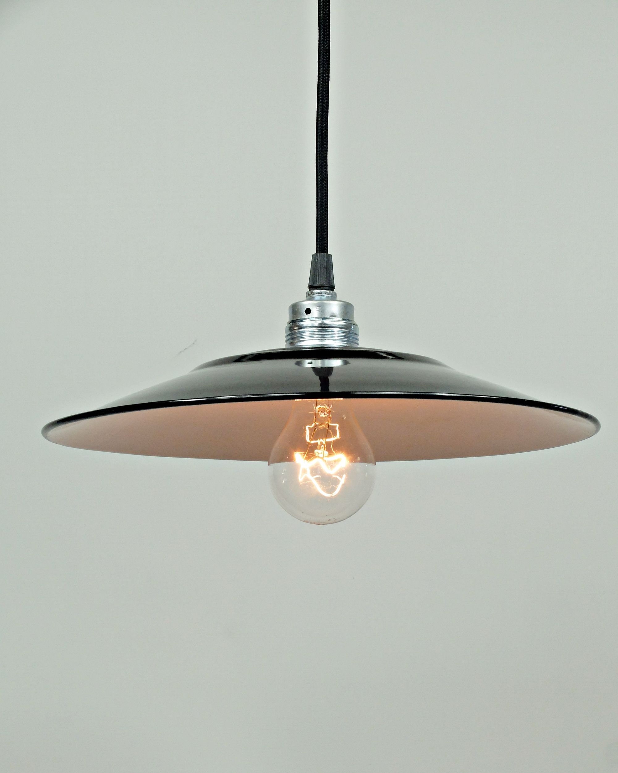 Industrial Factory Shade Enamel Ceiling Lighting | Etsy