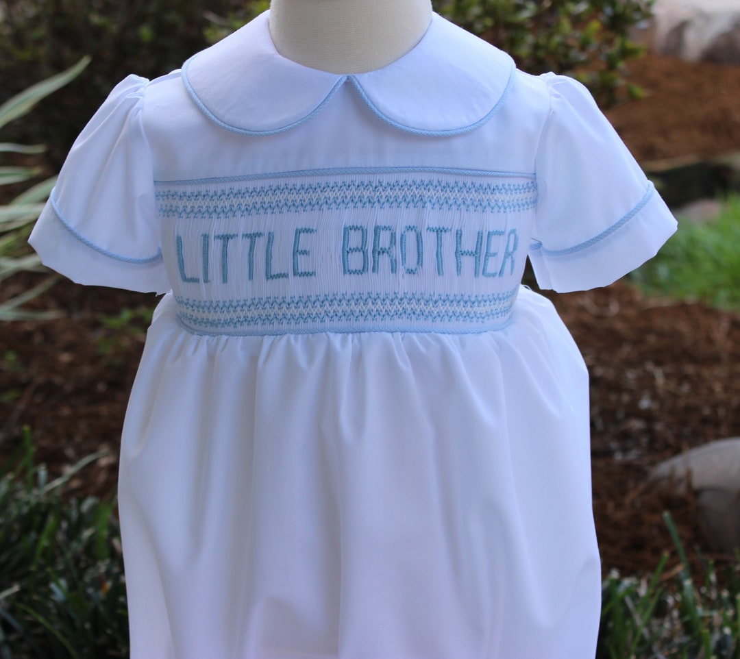 Smocked Name Boy,smocked Name Bubble,boy Smocked,boys Smocked Outfit ...
