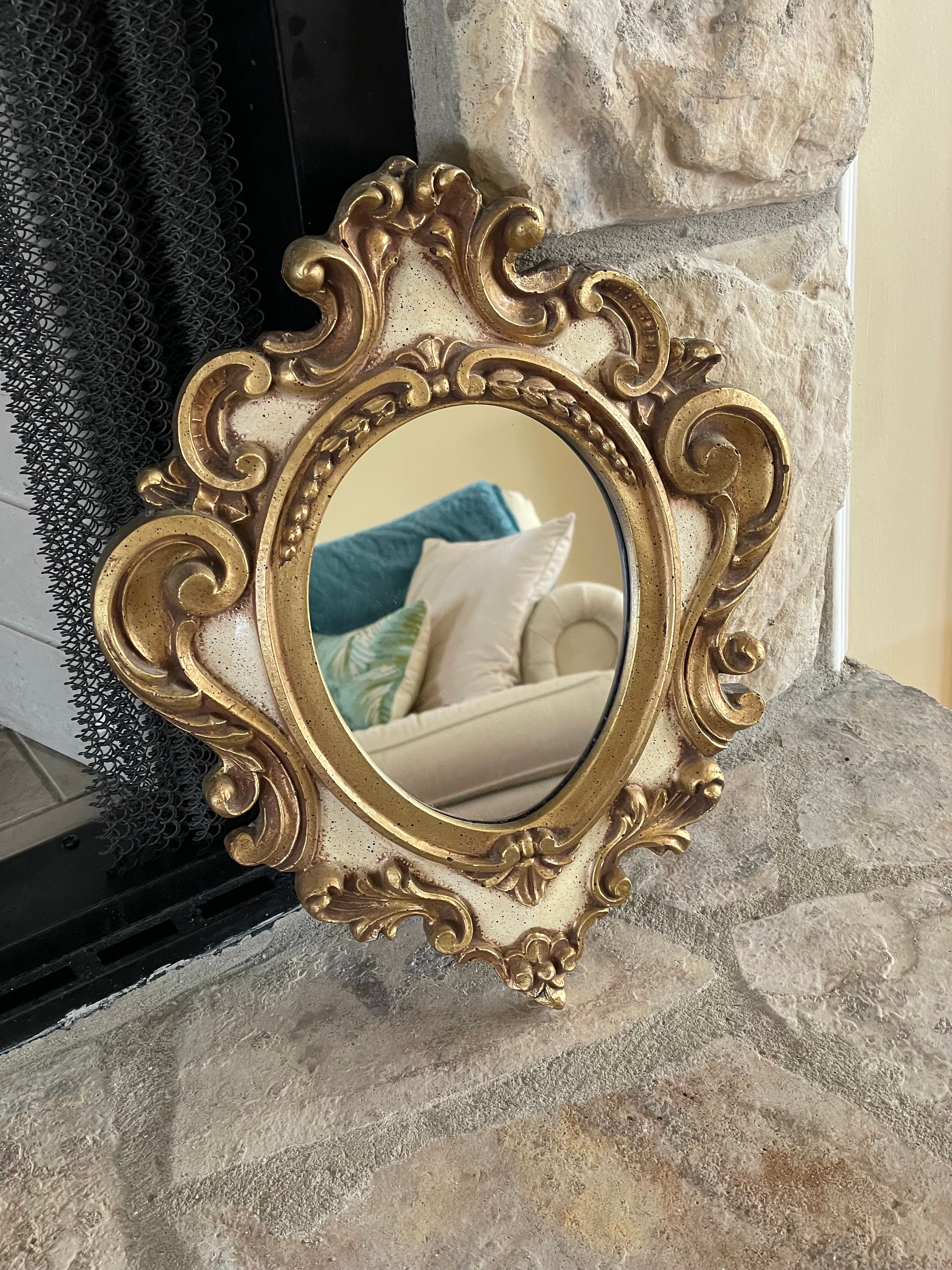 Fancy Oval Mirror