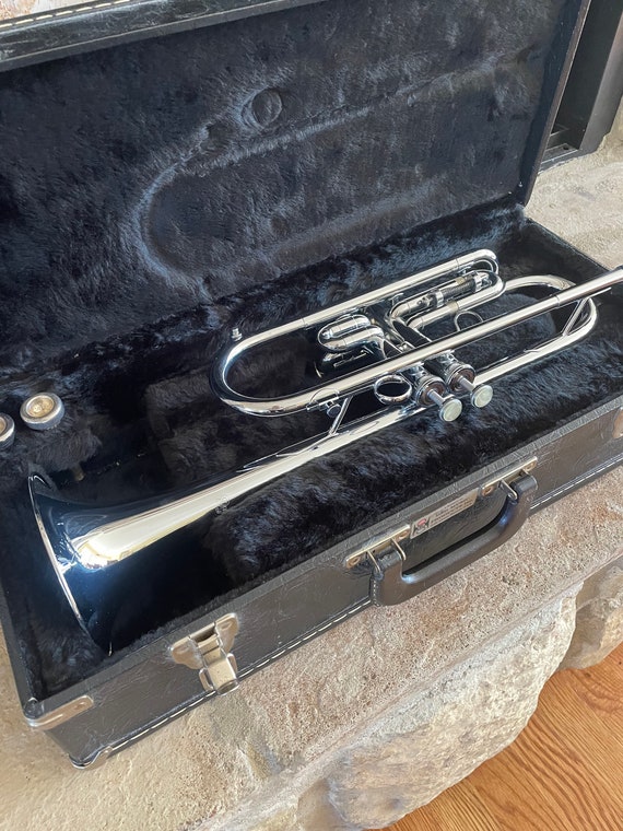 Vintage 2 Valve Trumpet/bugle DEG DYNASTY With Case Drum - Etsy